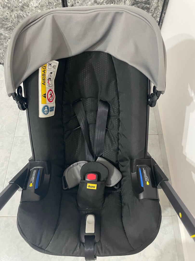 Doona+ Infant Car Seat & Stroller - Grey, Babies & Kids, Going Out, Car ...