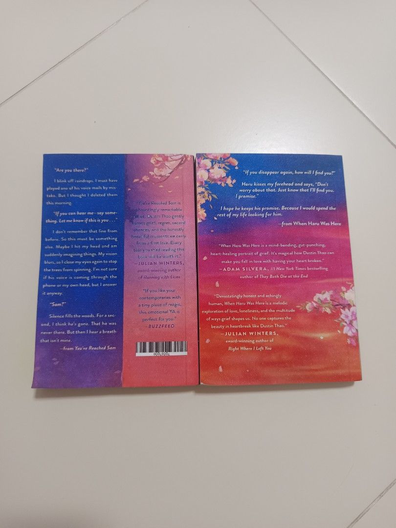 Dustin Thao Books: You've Reached Sam & When Haru Was Here, Hobbies ...