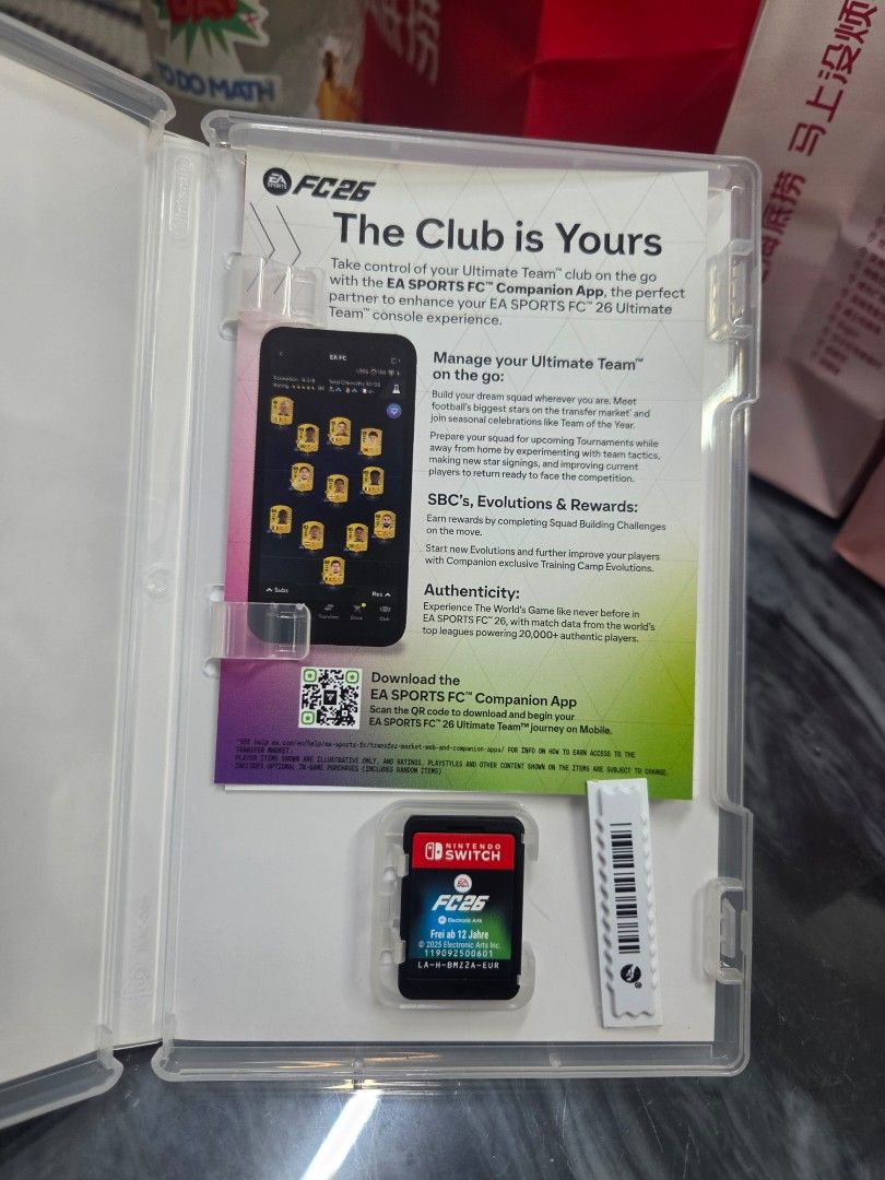 EA Sports FC 26 - Nintendo Switch, Video Gaming, Video Games, Nintendo ...