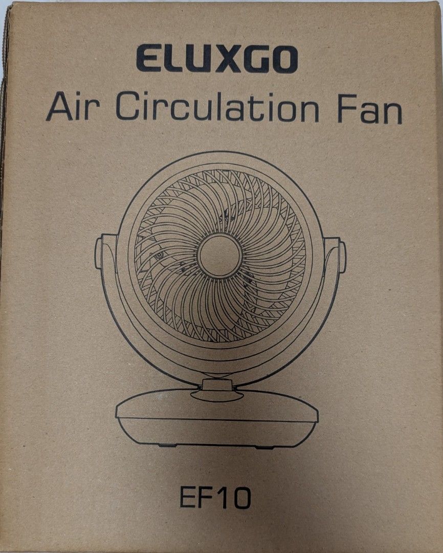 ELUXGO Air Circulation Fan EF10, Furniture & Home Living, Lighting ...