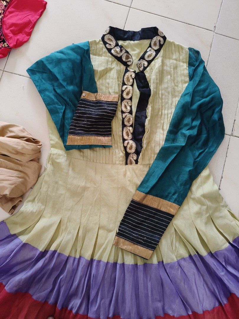 Both $15 Embroidered Anarkali Suit -, Women's Fashion, Dresses & Sets ...