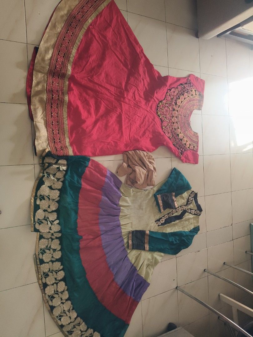 Both $15 Embroidered Anarkali Suit -, Women's Fashion, Dresses & Sets ...