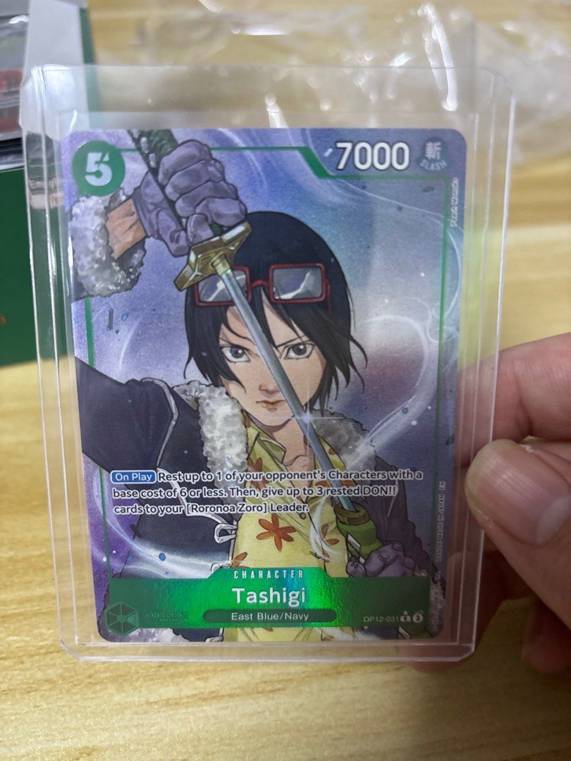 English One Piece Card Game - Tashigi OP01-012, Hobbies & Toys, Toys ...