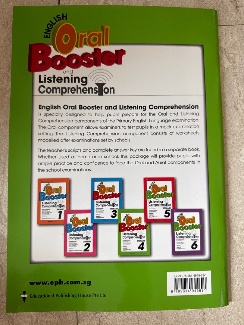English Oral Booster and Listening Comprehension Primary 4, Hobbies ...
