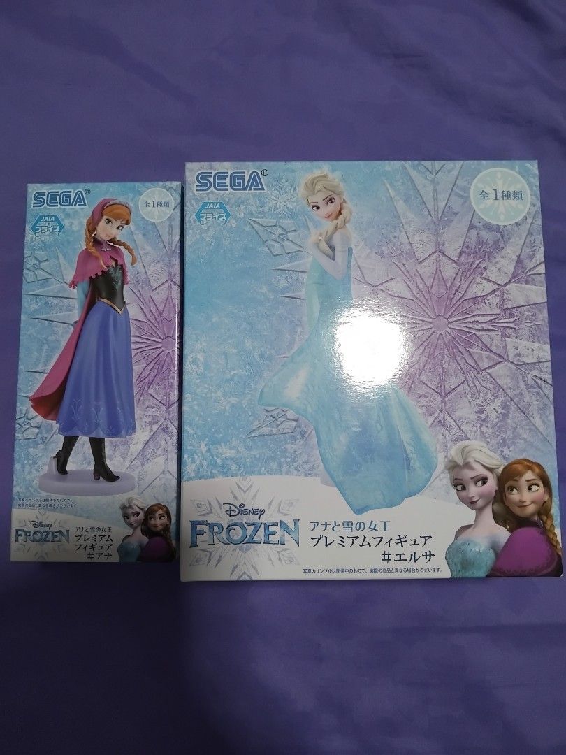 Frozen Elsa and Anna Premium Figures, Hobbies & Toys, Toys & Games on ...