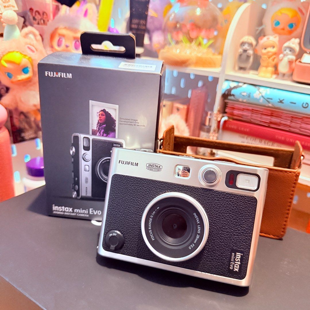 Fujifilm Instax Mini Evo Hybrid Instant Camera, Photography, Cameras on ...