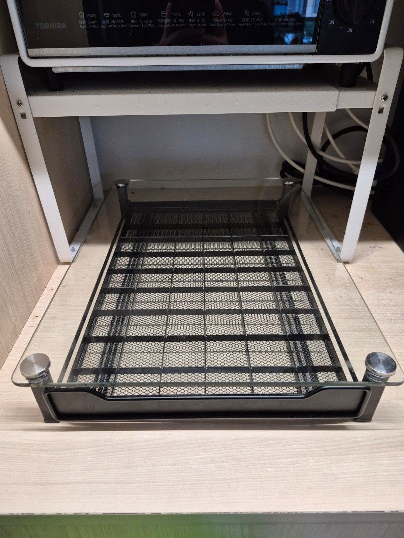 Glass and Metal Nespresso Pod organizer, Furniture & Home Living ...