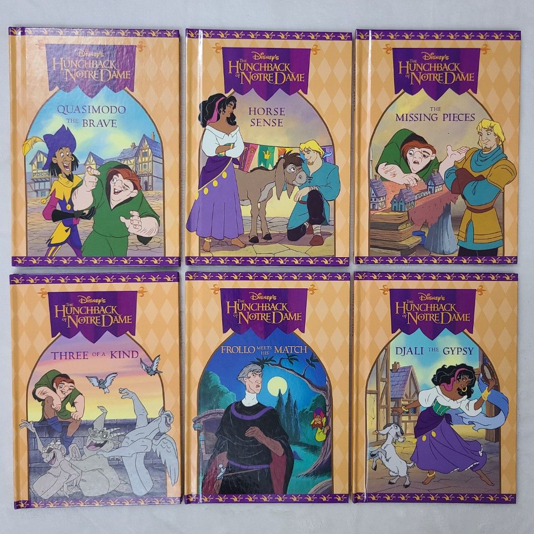 GROLIER Disney's The Hunchback of Notre Dame Book Set, Hobbies & Toys ...