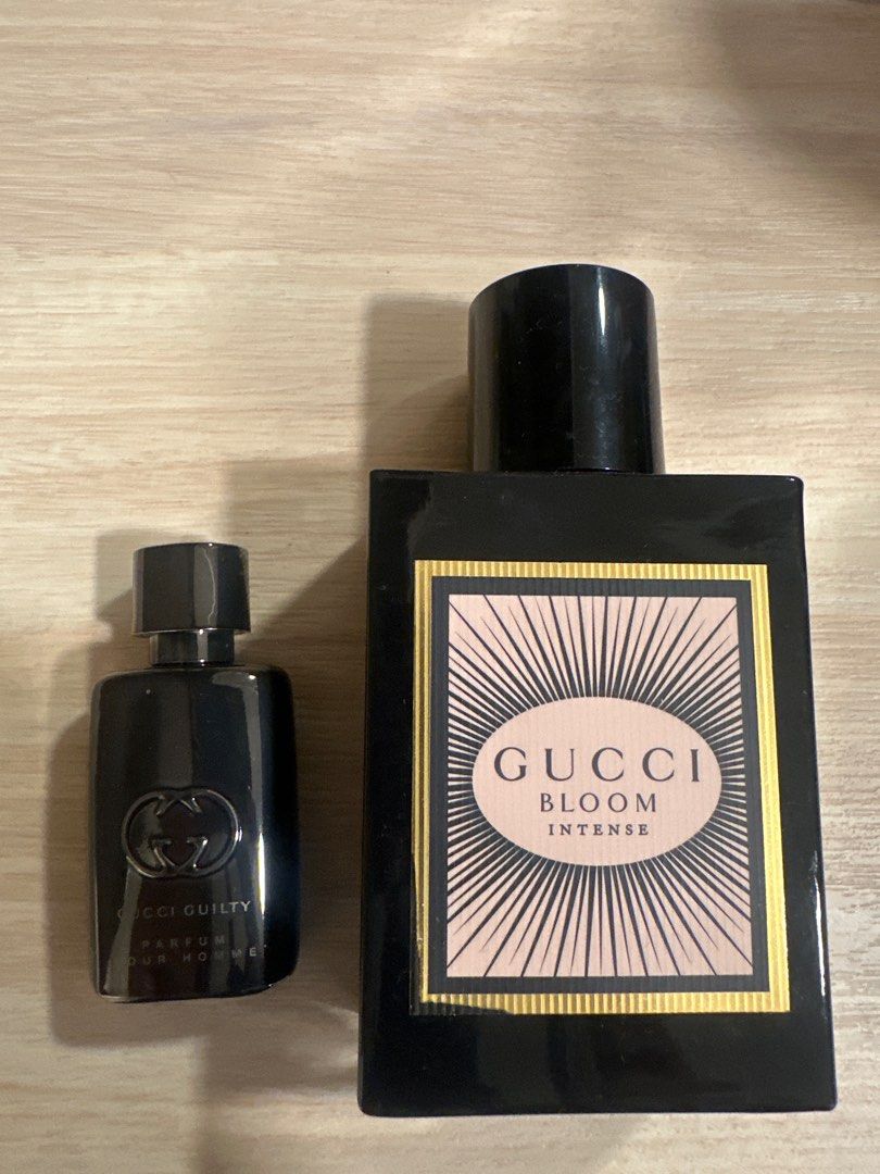Gucci Bloom Intense & Gucci Guilty Parfum, Beauty & Personal Care ...
