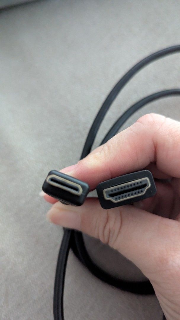 HDMI Type A and HDMI Type D Cable, Computers & Tech, Parts ...