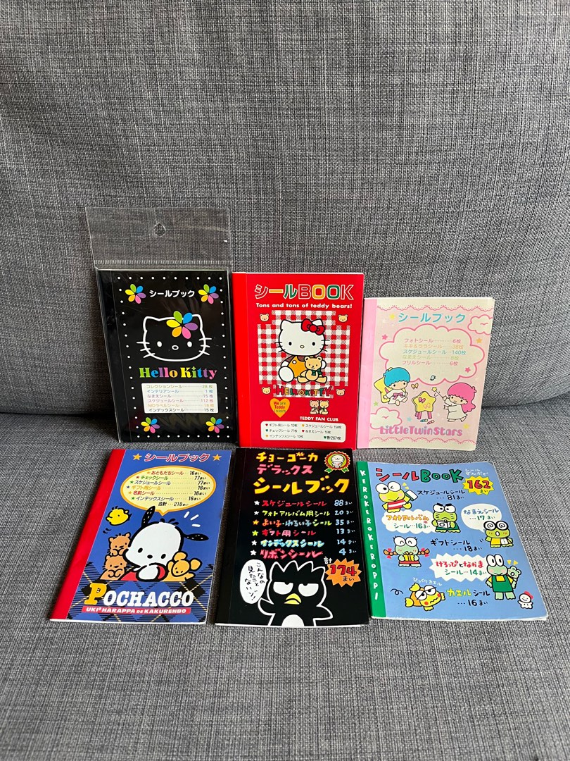 1pc Hello Kitty Sticker Booklet | Little Twin Star | Pochacco | Badtz ...
