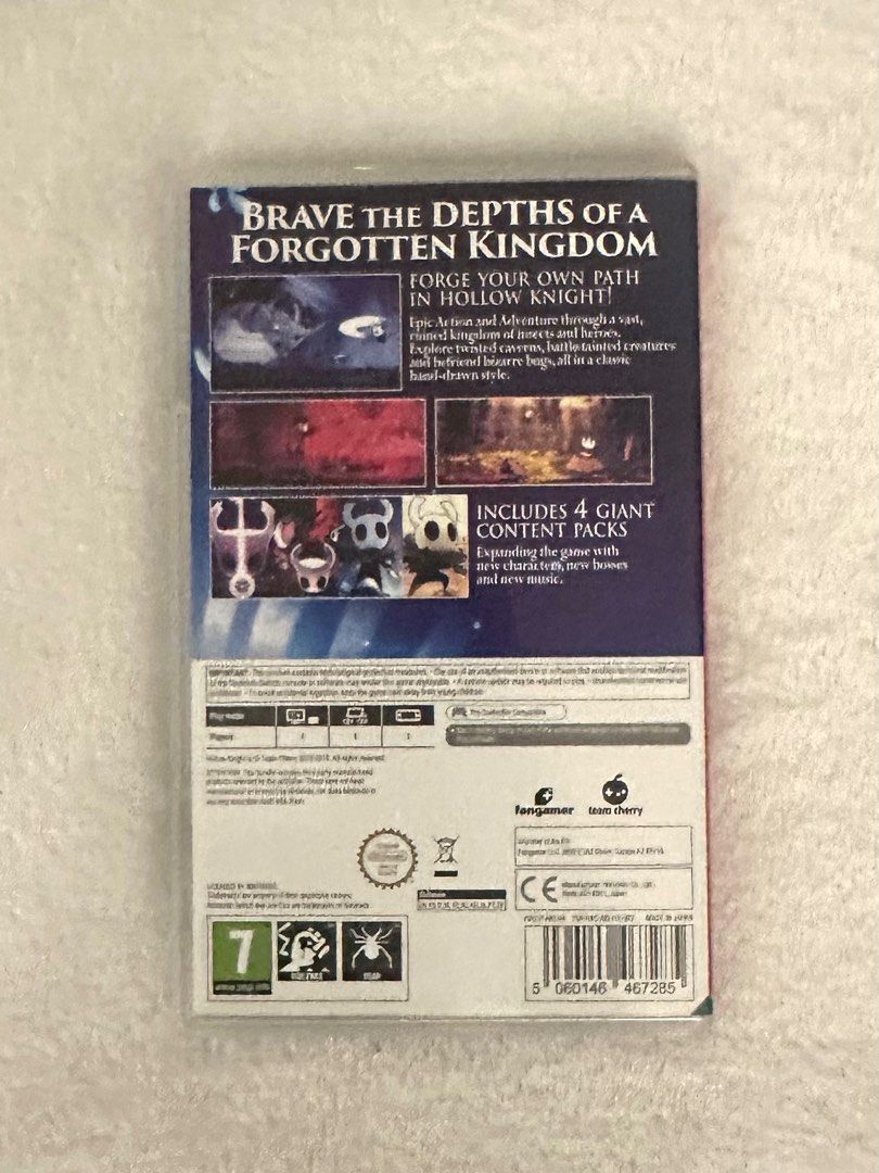 Hollow Knight - Nintendo Switch, Video Gaming, Video Games, Nintendo on ...