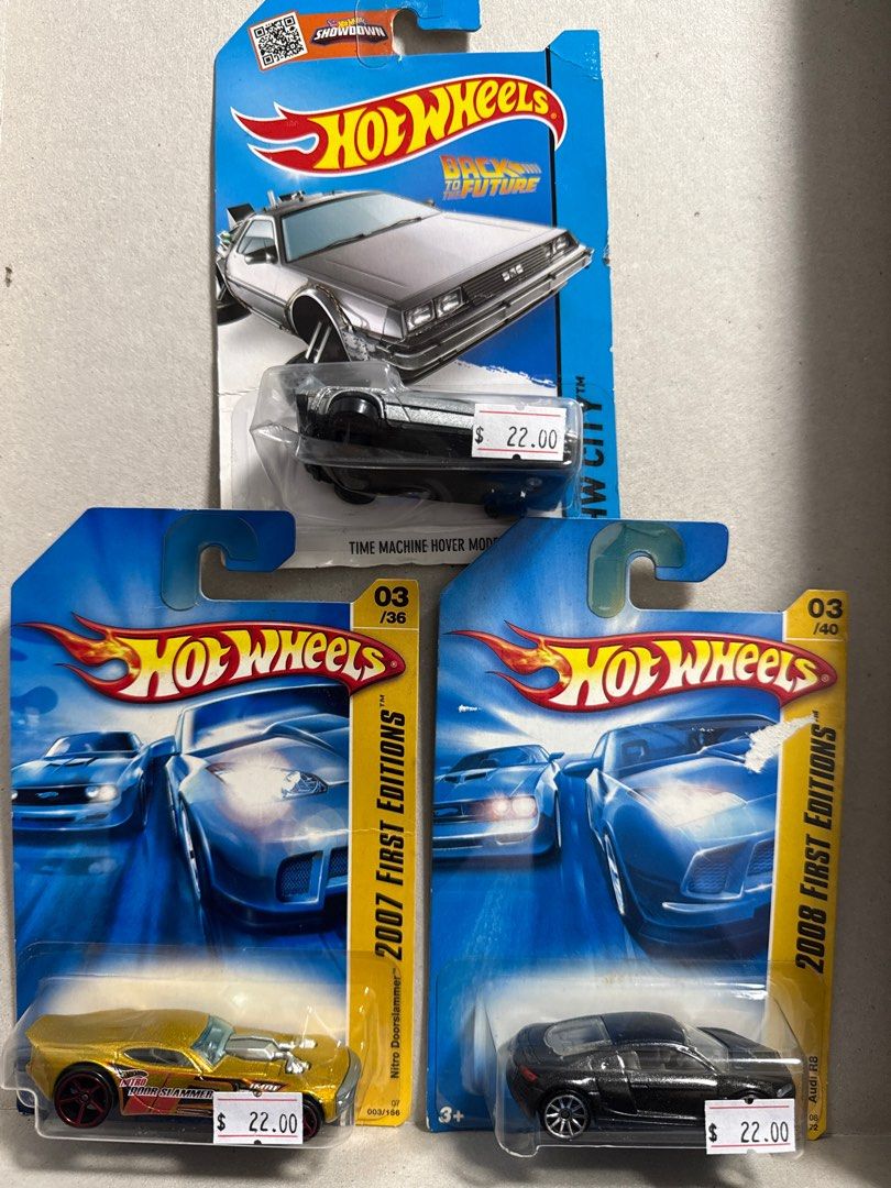 Hot Wheels Back to the Future & First Editions, Hobbies & Toys, Toys ...