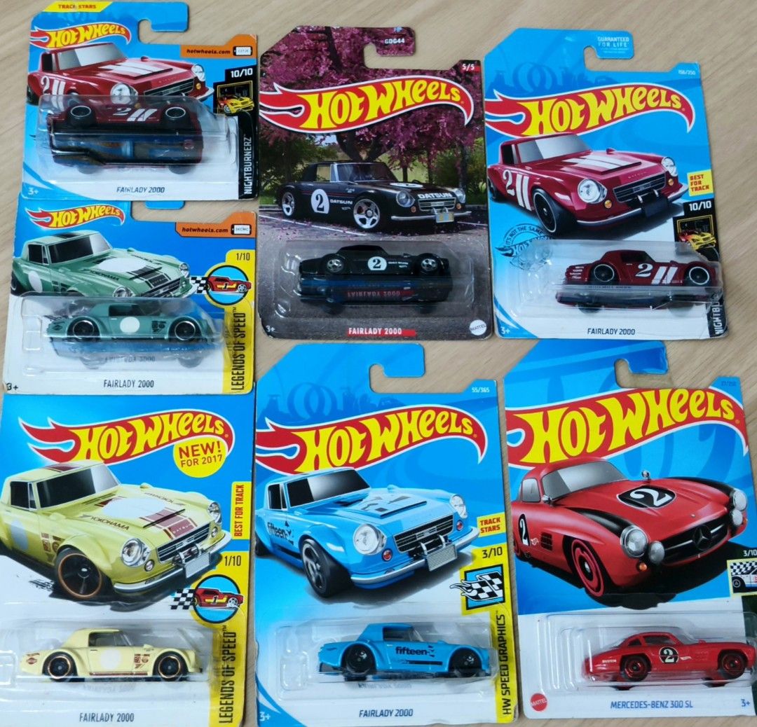 Hot Wheels Diecast Cars - Fairlady 2000 Models, Hobbies & Toys, Toys ...