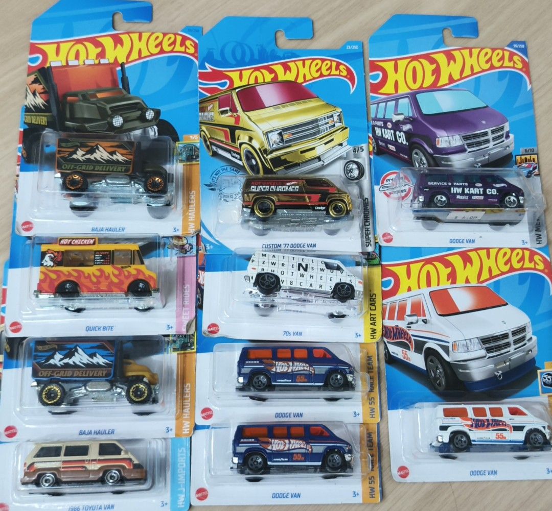 Hot Wheels Diecast Cars - Van Truck Models, Hobbies & Toys, Toys ...
