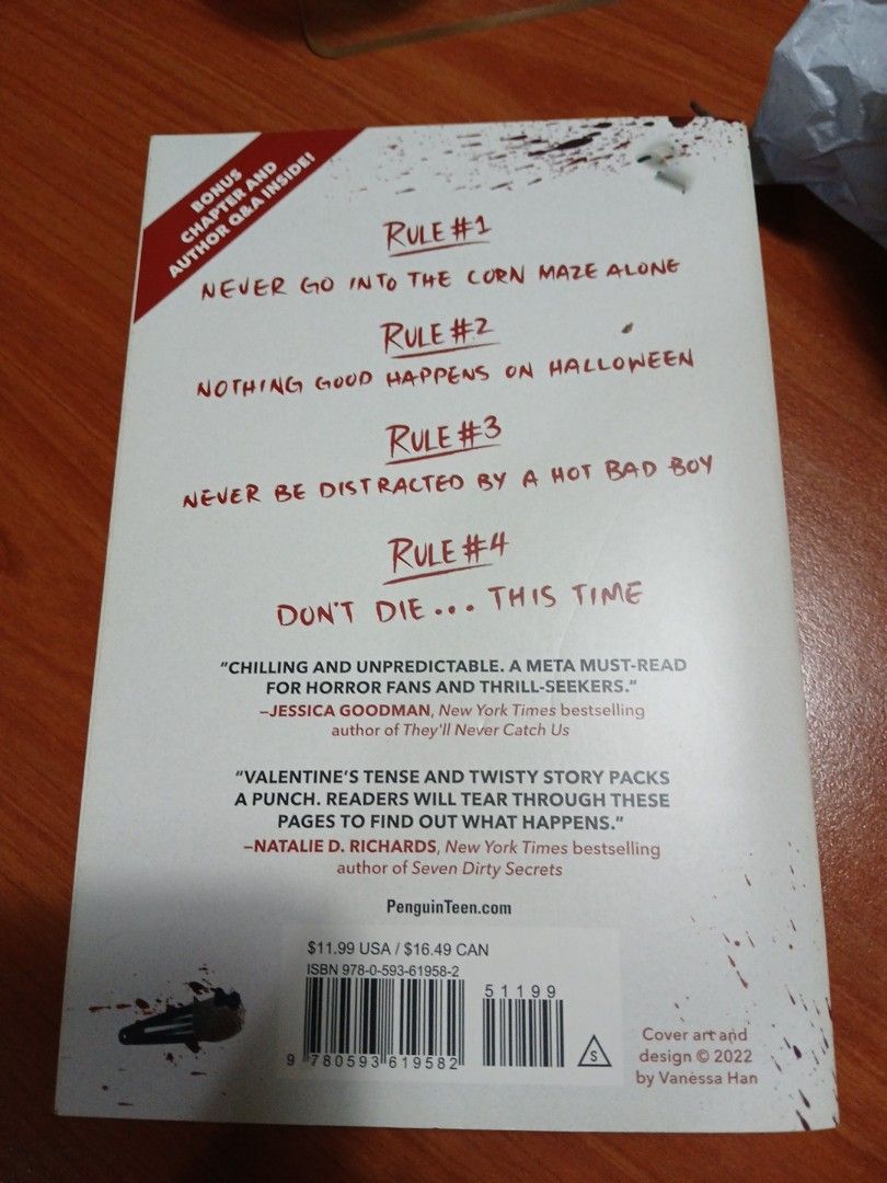 How to Survive Your Murder by Danielle Valentine, Hobbies & Toys, Books ...