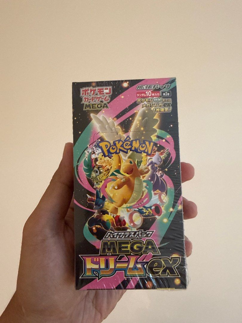IN STOCK! Pokemon Card Game Mega Dream EX Booster Box shrinked, Hobbies ...