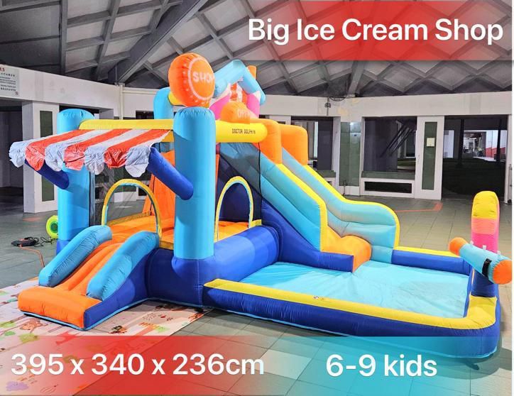 Inflatable Bouncy Castle - Paw Patrol, Prince, Big Ice Cream Shop ...