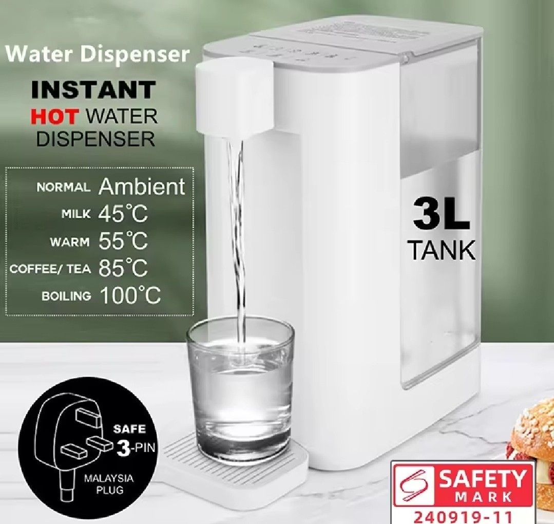 Instant Hot Water Dispenser - 3L Tank, TV & Home Appliances, Kitchen ...