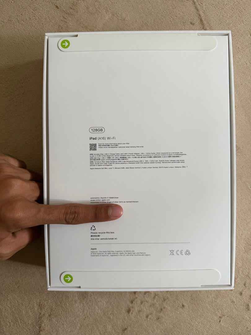 iPad 11" (A16) WiFi (2025) 128GB Silver, Mobile Phones & Gadgets ...
