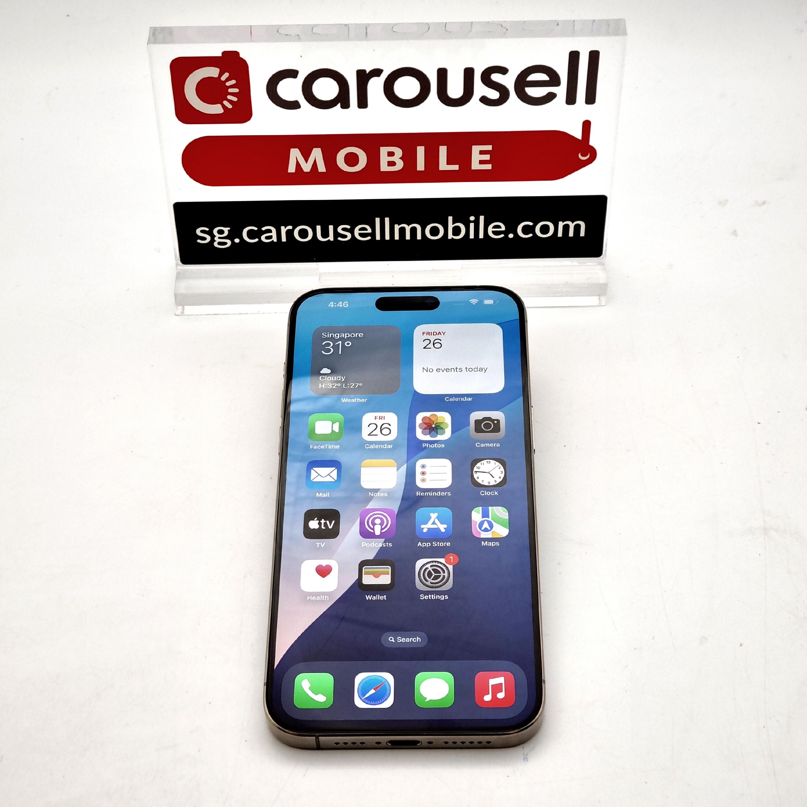 iPhone 15 Pro Max Natural Titanium 512GB, Mobile Phones & Gadgets ...