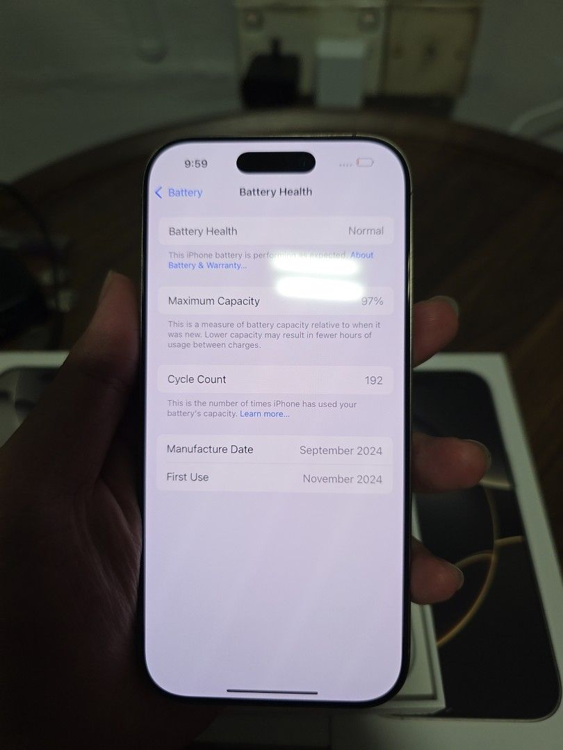 iPhone 16 Pro 128GB Natural Titanium, Mobile Phones & Gadgets, Mobile ...