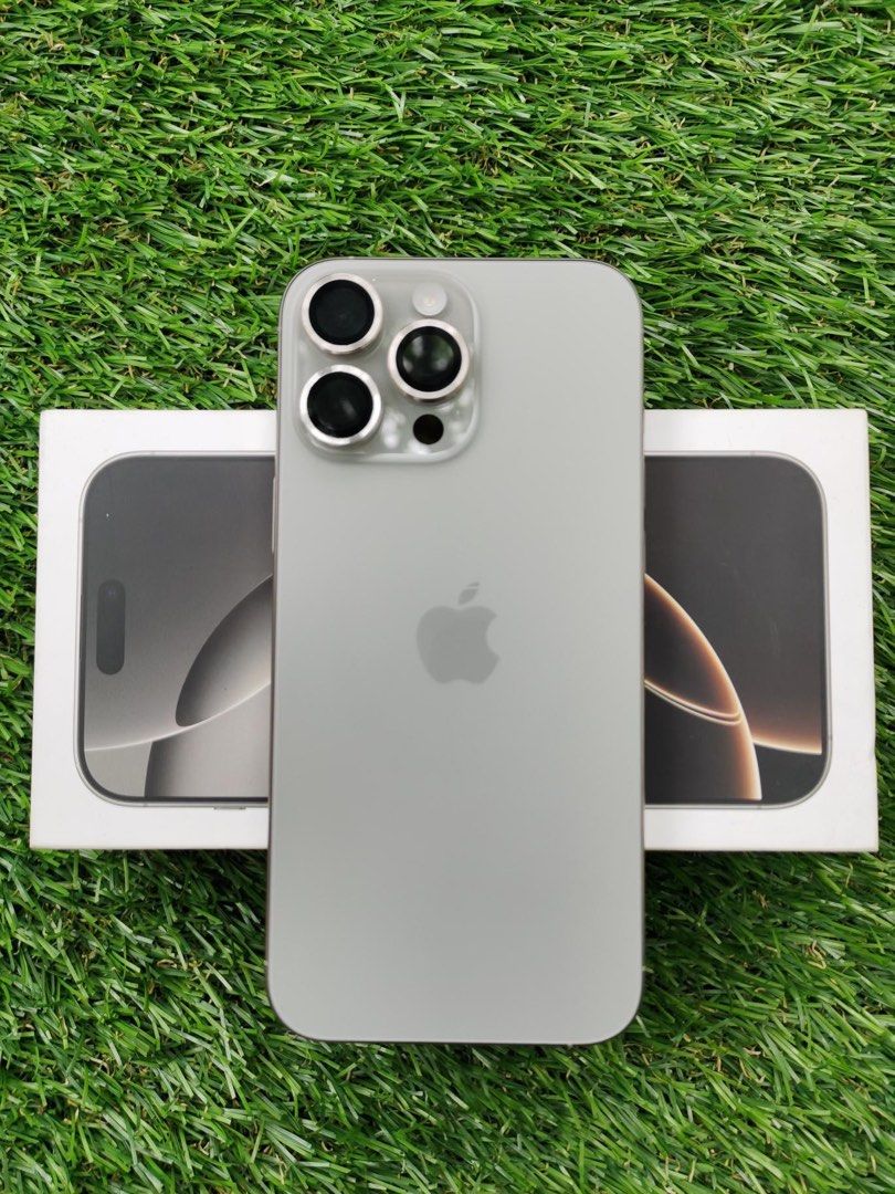 iPhone 16 Pro Max Natural Titanium 256GB, Mobile Phones & Gadgets ...