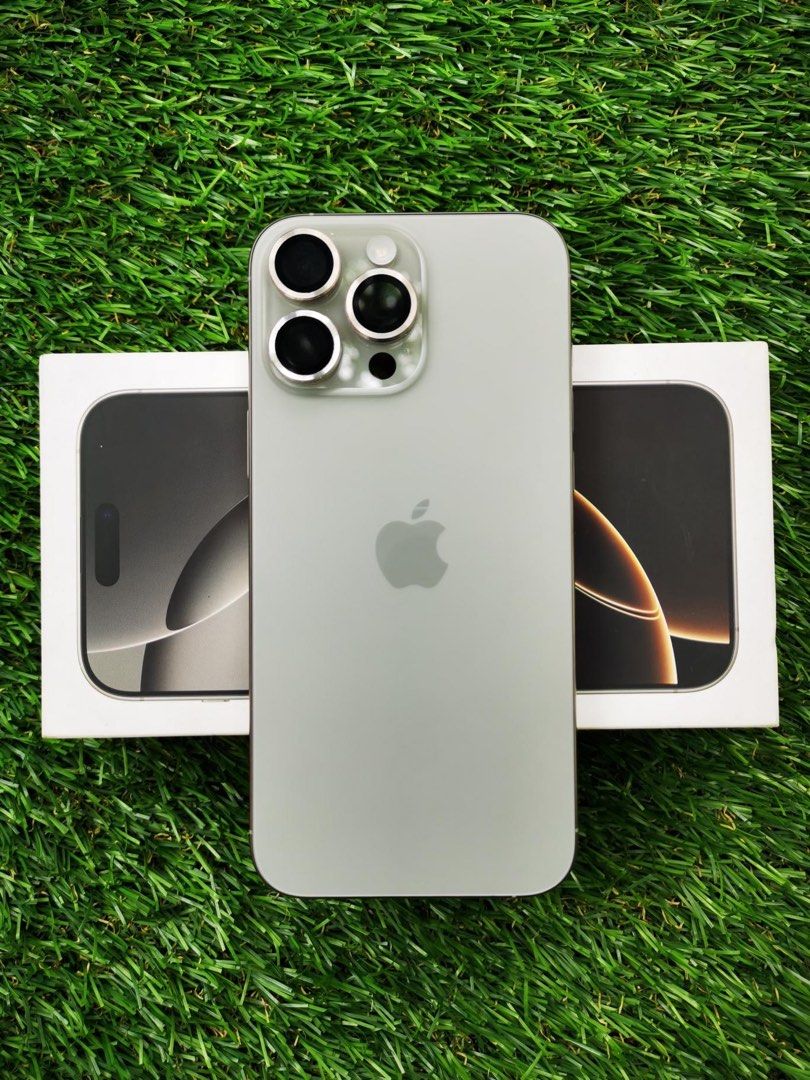 iPhone 16 Pro Max Natural Titanium 256GB, Mobile Phones & Gadgets ...