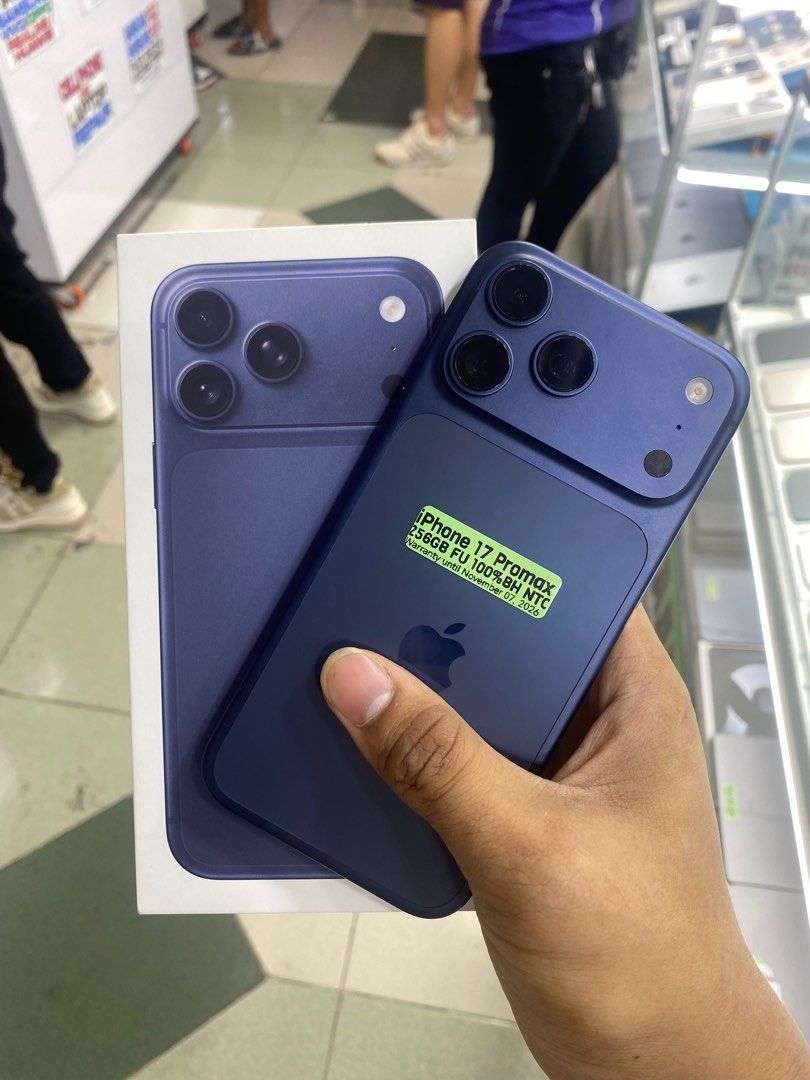 Iphone 17 Pro Max 256GB 100% Battery health with box same serial ntc ...