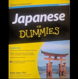 Japanese for Dummies 3rd Edition, Hobbies & Toys, Books & Magazines, Textbooks on Carousell