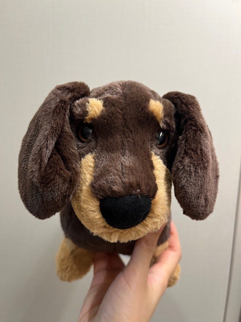 Jellycat Otto Sausage Dog, Hobbies & Toys, Toys & Games on Carousell