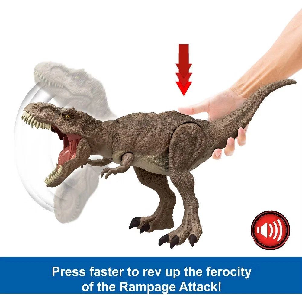 Jurassic World Tyrannosaurus Rex T-REX Dinosaur Action Figure ...