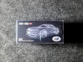 Mini GT Kaido House Nissan Skyline GT-R (R34) Greddy, Hobbies & Toys ...