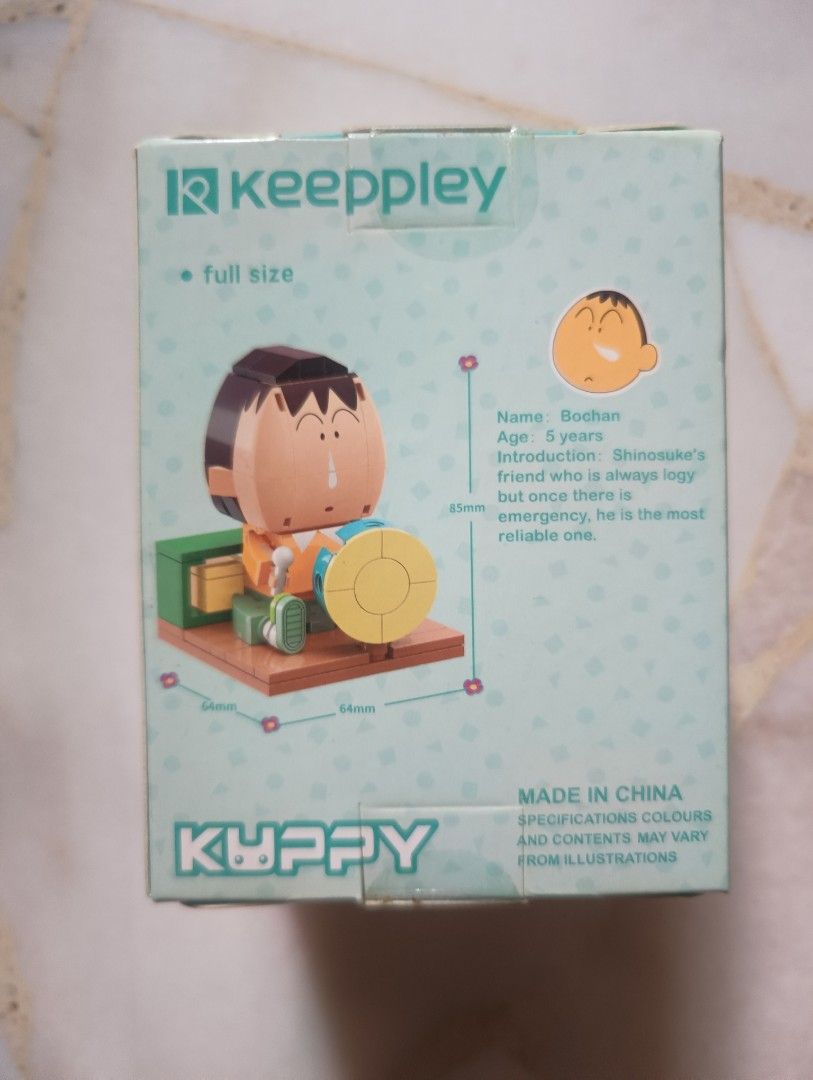 Keepley Crayon Shin-chan Bochan Building Block, Hobbies & Toys, Toys ...