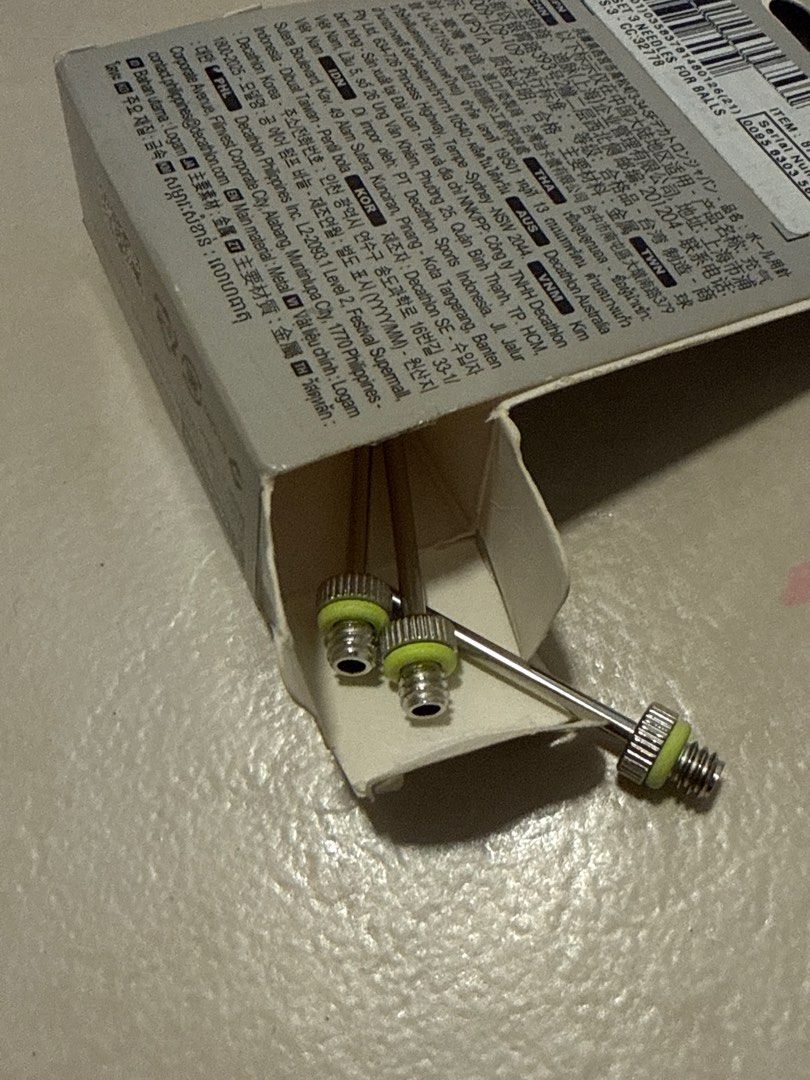 Kipsta Ball Pump with Needles, Sports Equipment, Sports & Games, Racket ...