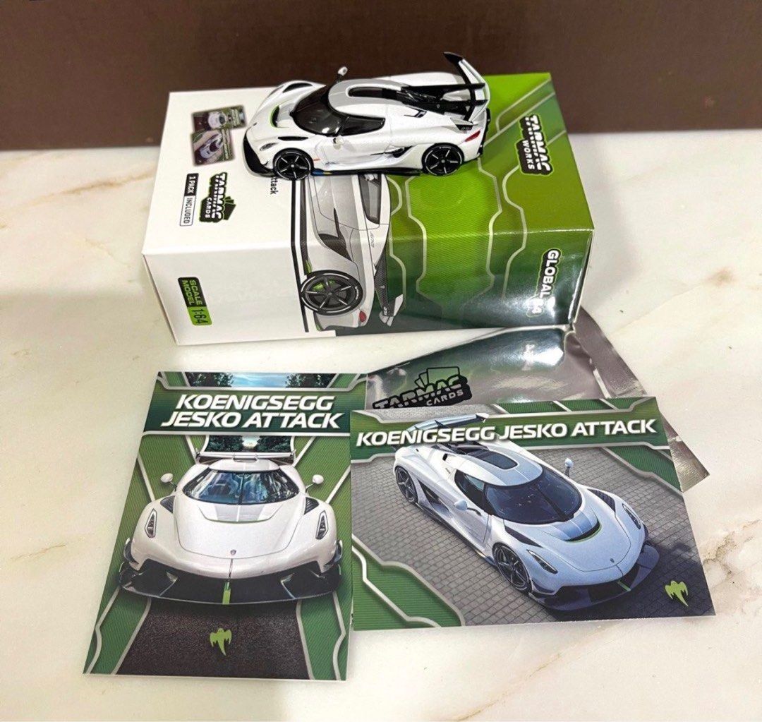 Koenigsegg Jesko Attack 1 PACK INCLUDED, Hobbies & Toys, Toys & Games ...