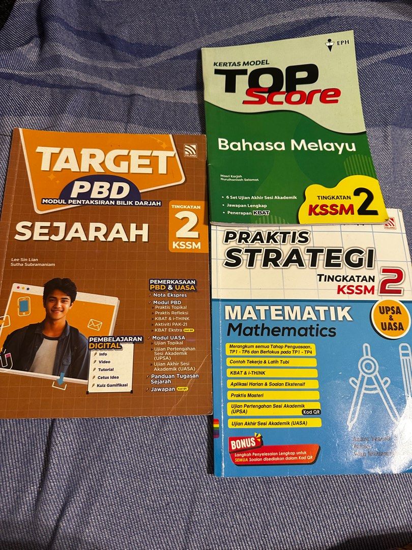 KSSM Tingkatan 2 School Books Set, Hobbies & Toys, Books & Magazines ...