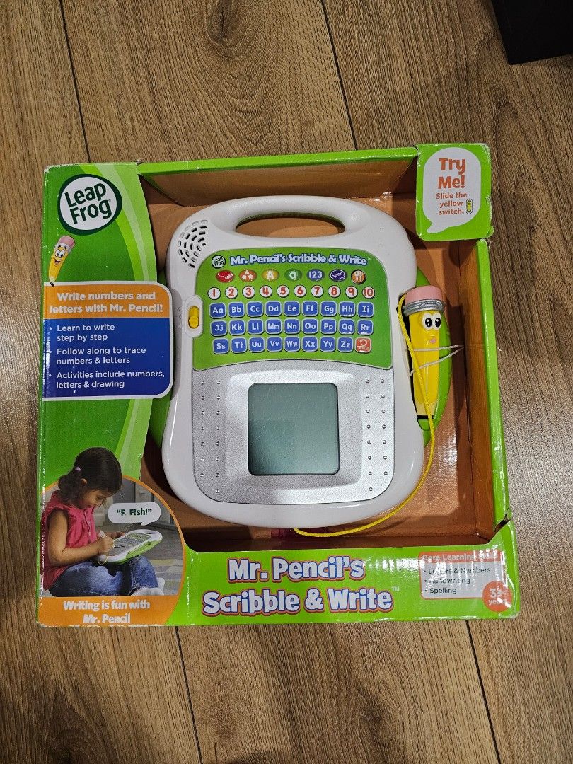 LeapFrog Mr. Pencil's Scribble & Write, Hobbies & Toys, Toys & Games on ...