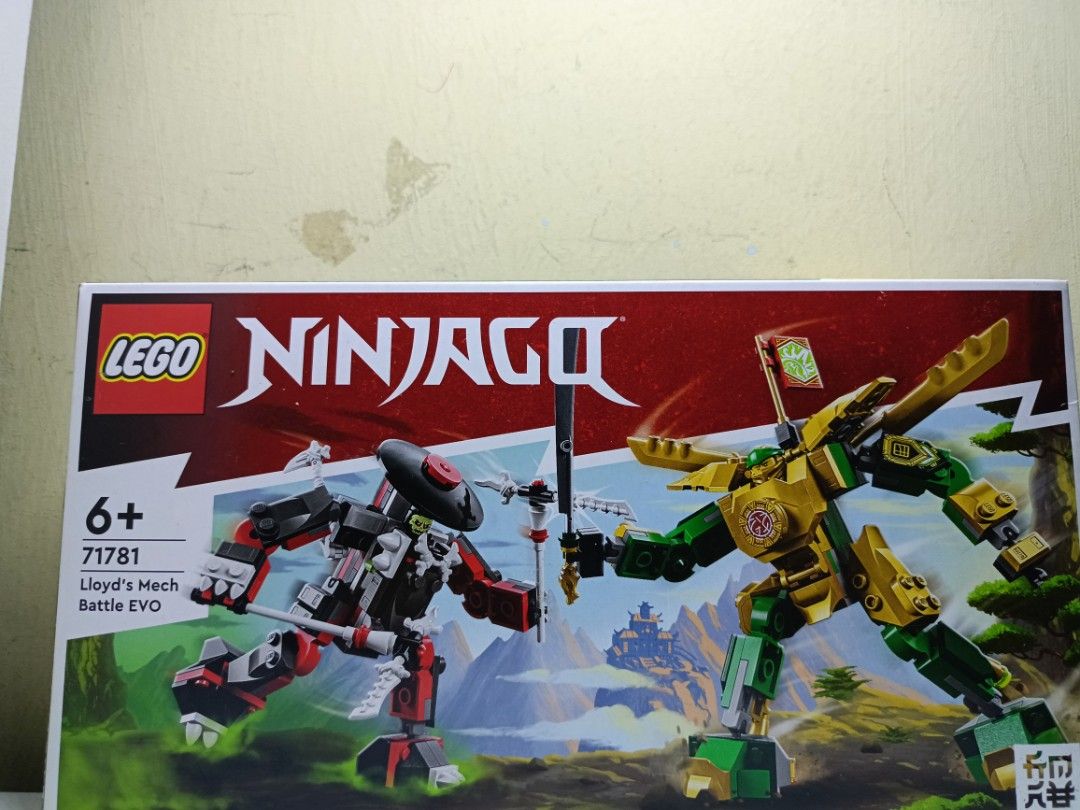 LEGO Ninjago Lloyd's Mech Battle EVO 71781, Hobbies & Toys, Toys ...
