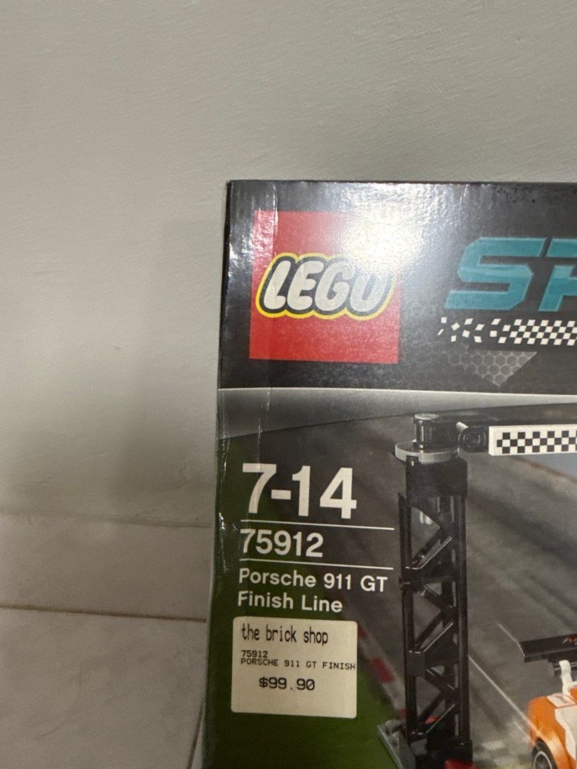 LEGO Speed Champions Porsche 911 GT Finish Line 75912, Hobbies & Toys ...