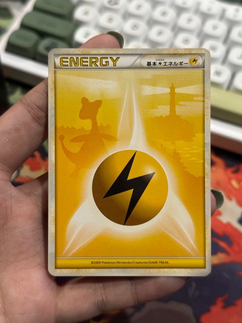 Lightning Energy [Ampharos] Pokemon Japanese HeartGold Collection ...
