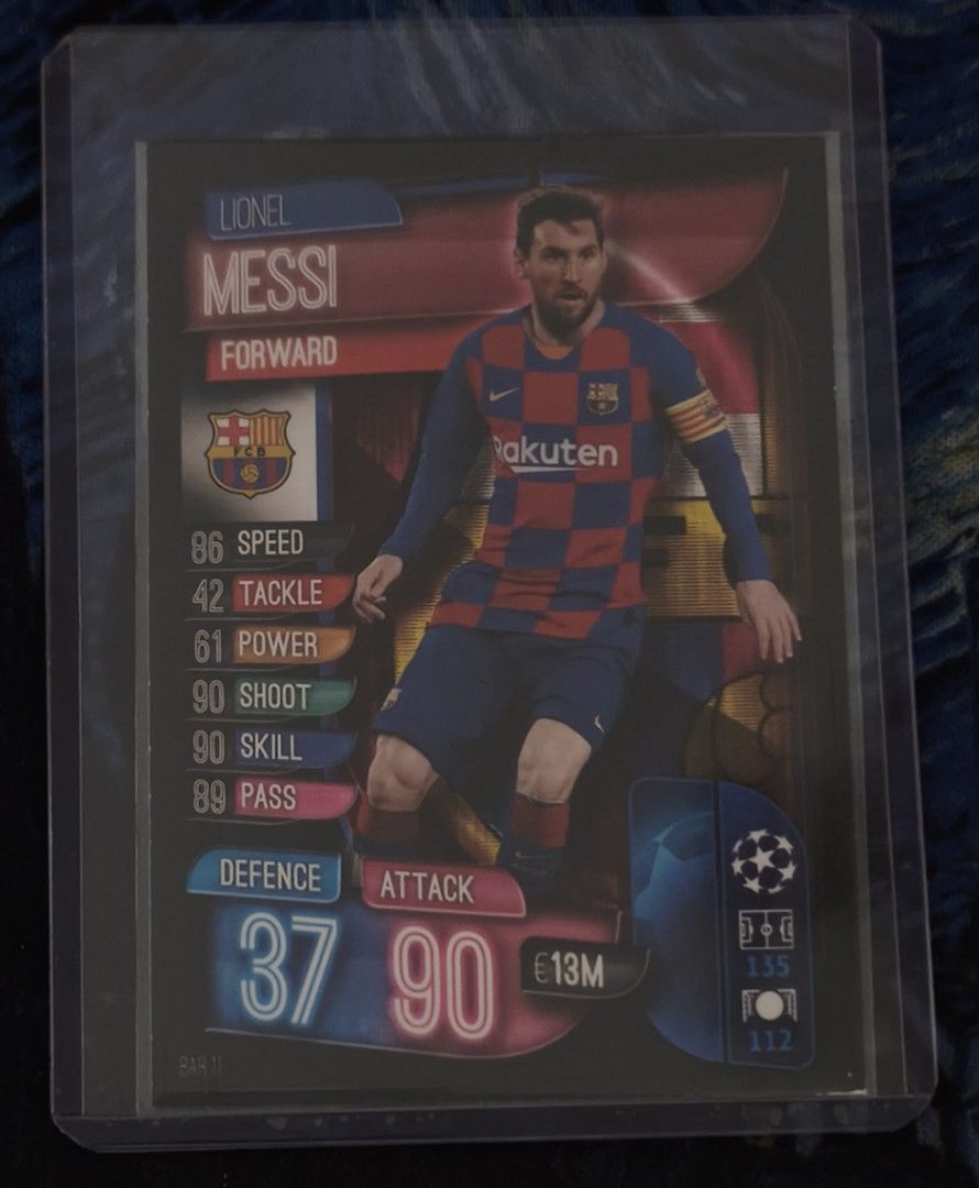 Lionel Messi Match Attax Trading Card, Hobbies & Toys, Toys & Games on ...