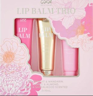 BYS Candy Cane Lip Gloss & Balm Set, Beauty & Personal Care, Face ...