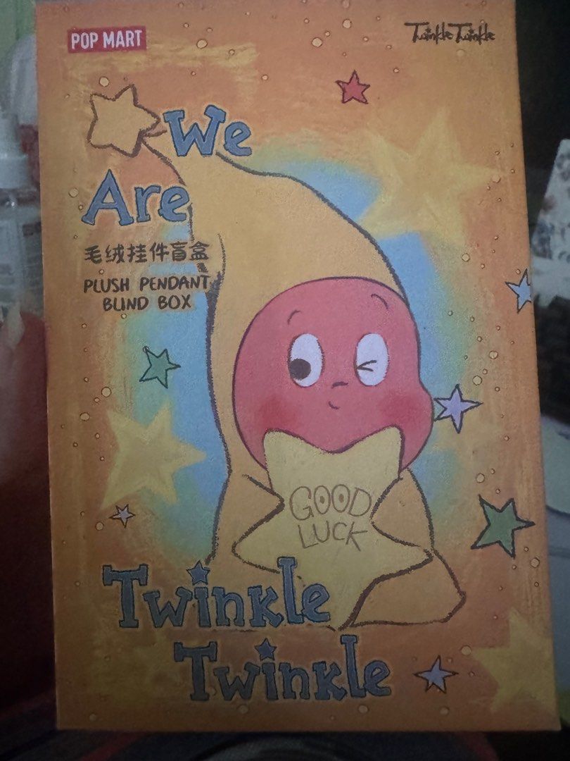 Little happiness Pop Mart We Are Twinkle Twinkle Plush Pendant Blind ...