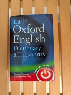 Little Oxford English Dictionary & Thesaurus, Hobbies & Toys, Books ...