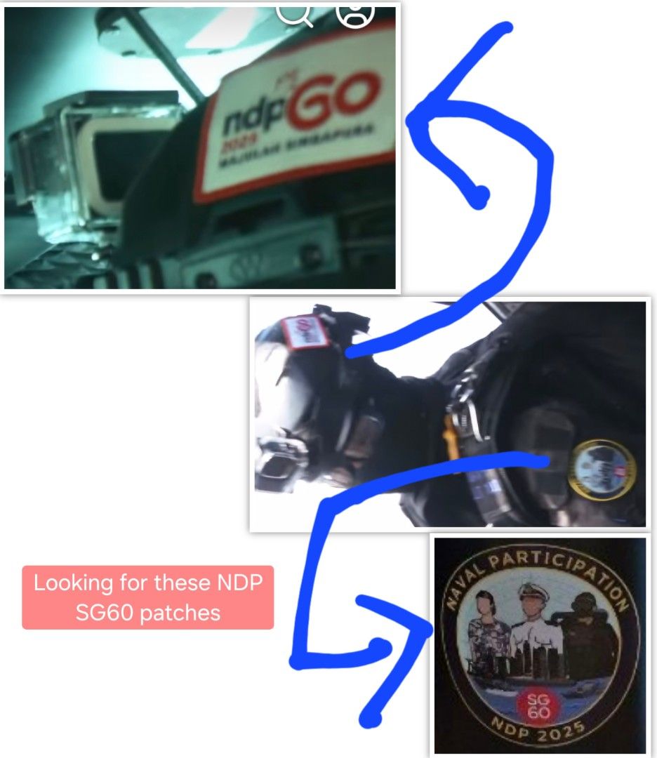 Looking for NDP 2025 SG60 patches, Hobbies & Toys, Stationery & Craft ...