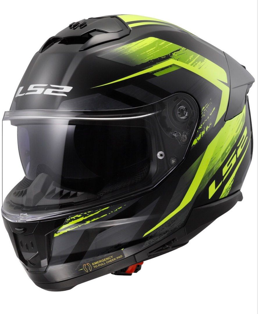 LS2 Stream 2 FF808 Full Face Motorcycle Helmet, Motorcycles, Motorcycle ...