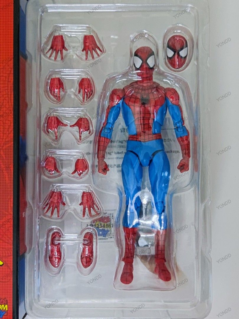 MAFEX The Amazing Spider-Man Classic Costume Figure 1/12 shf amazing ...