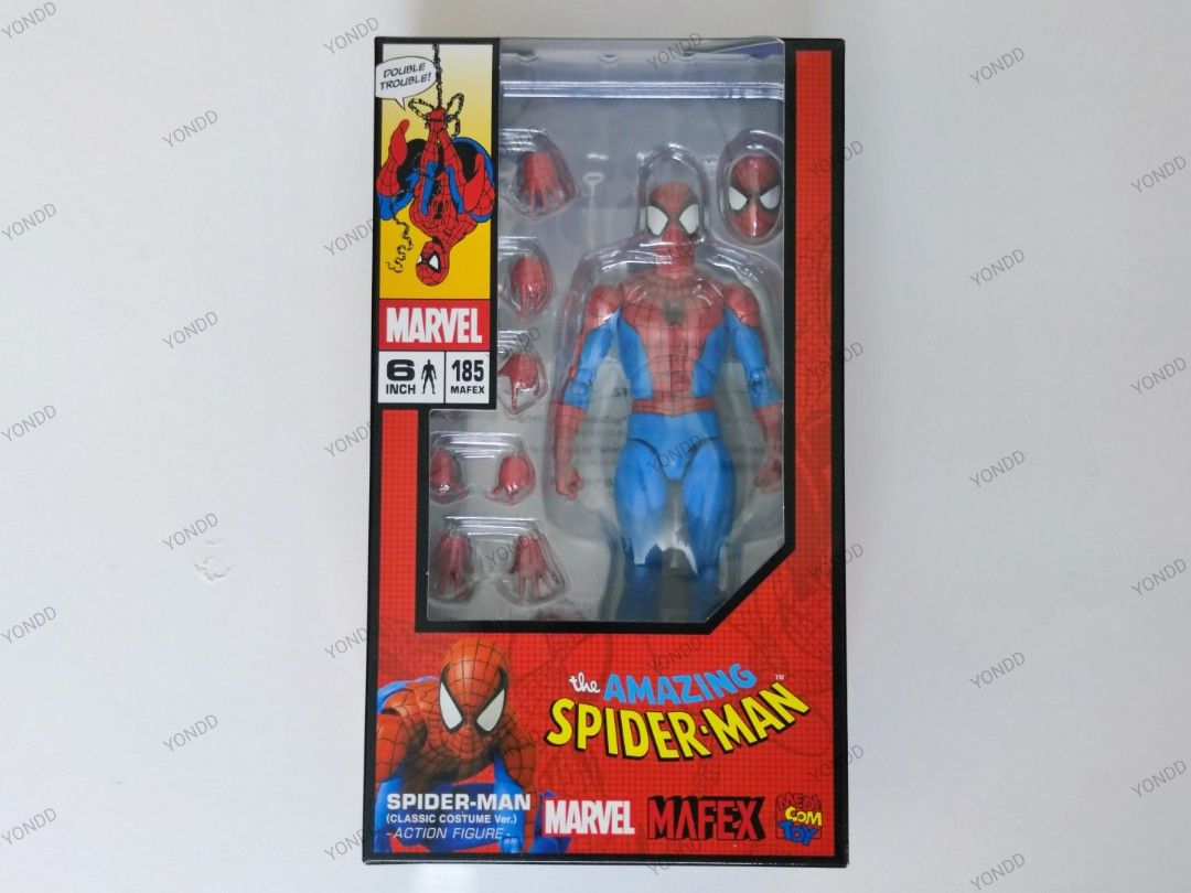MAFEX The Amazing Spider-Man Classic Costume Figure 1/12 shf amazing ...
