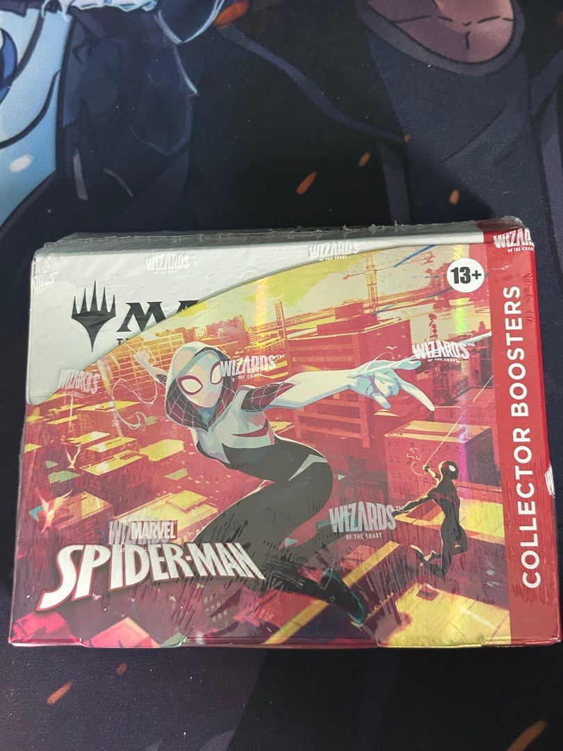 Magic the Gathering x Marvel Spider-Man Collector Booster Box, Hobbies ...